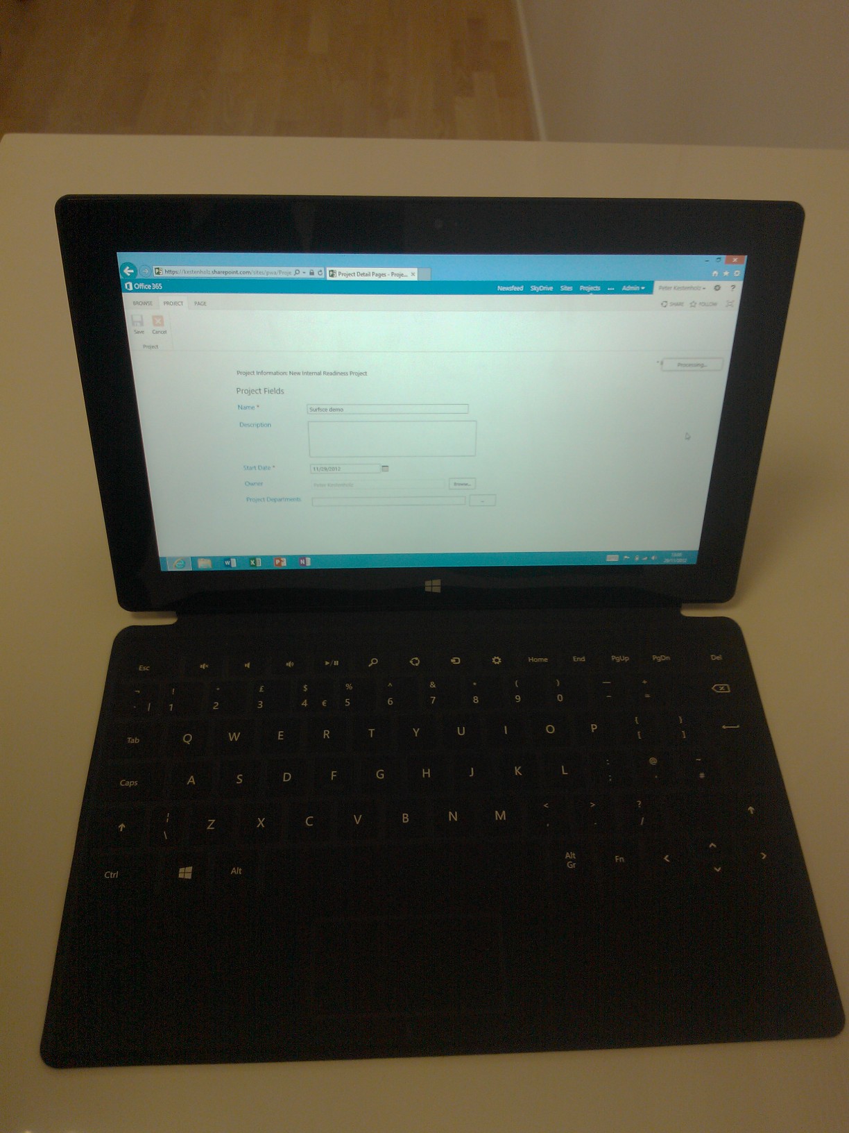 Project Server 2013 on Microsoft Surface? - PPMBLOG.ORG - dedicated to ...