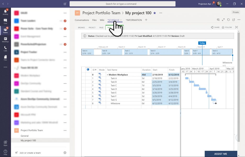 [Free PowerApp] Teams to Project connector - Modern Work Blog - Project ...